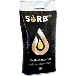 SORB&reg;XT Multi-Absorber, Naturfaser-Bindemittel, 15-l-Sack, VE 2 Stk, Korngr&ouml;&szlig;e 0,125 - 4,0 mm