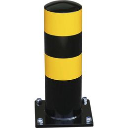 Black Bull Rammschutzpoller LKW Parkhilfe, BxH 159 x 500 mm, schwarz/gelb