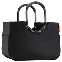 Reisenthel Einkaufstasche Loopshopper L frame black, Schwarz, Textil, 25 L, 46x34.5x25 cm, Freizeit, Koffer & Taschen, Einkaufstaschen