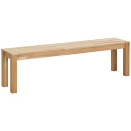 P & B Sitzbank, Kernbuche, Holz, Kernbuche, massiv, 140x45x35 cm, in verschiedenen Gr&ouml;&szlig;en erh&auml;ltlich, Esszimmer, B&auml;nke, Sitzb&auml;nke