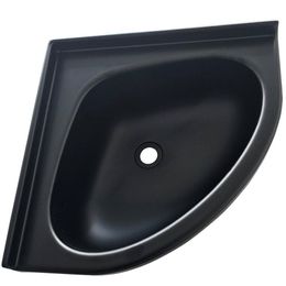 Comet Eckwaschbecken, 350 x 250 mm schwarz