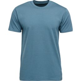Black Diamond STRIPE Klettershirt Herren - Gr&ouml;&szlig;e L - blau
