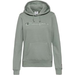 Champion Icons Hoodie Damen - Gr&ouml;&szlig;e M - gr&uuml;n