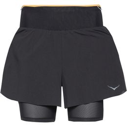 Hoka One One HOKA Skyglide Laufshorts Damen - Gr&ouml;&szlig;e XS - schwarz