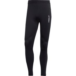 Adidas Xperior Langlaufhose Herren - Gr&ouml;&szlig;e M - schwarz