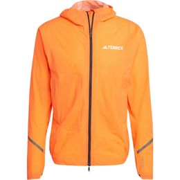 Adidas XPR Laufjacke Herren - Gr&ouml;&szlig;e XXL - orange