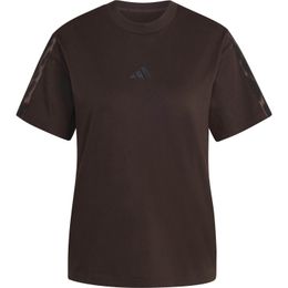 Adidas T-Shirt Damen - Gr&ouml;&szlig;e L - braun