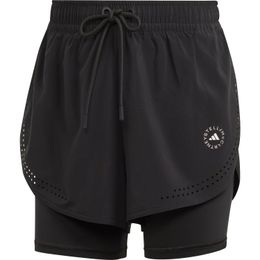 Adidas aSMC TPR 2IN1SH Funktionsshorts Damen - Gr&ouml;&szlig;e XL - schwarz