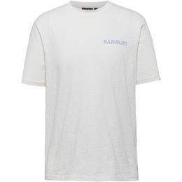 Napapijri S-Elior T-Shirt Herren - Gr&ouml;&szlig;e L - beige