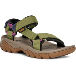 Teva Terra Fi 5 Universal Outdoorsandalen Damen - Gr&ouml;&szlig;e 37 - gr&uuml;n