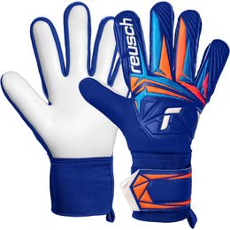Reusch Attrakt Starter Solid Torwarthandschuhe - Gr&ouml;&szlig;e 10 - blau