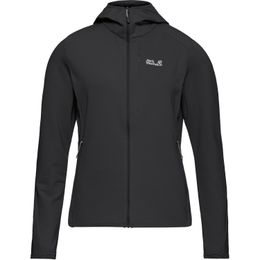 Jack Wolfskin LITESTRIDE Fleecejacke Damen - Gr&ouml;&szlig;e S - schwarz