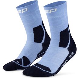CEP Hiking Light Cushion Mid Socken Damen - Gr&ouml;&szlig;e 34-37 - blau