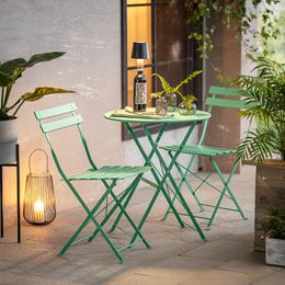 Bistro-Set "Green", 3tlg.