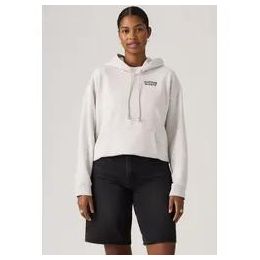 Levi's Hoodie LEVI'S "GRAPHIC EVERYDAY HOODIE", Damen, Gr. S (36), flower bw orbit htrt, Sweatware, Obermaterial: 58% Baumwolle, 42% Polyester, Sweatshirts Hoodie