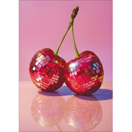 Pro Art Aludibondbild GLITTER CHERRY