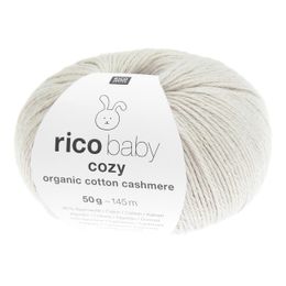 Baby Cozy Organic Cotton Cashmere von Rico Design, Taupe, aus Baumwolle