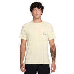 Nike Stride Dri-Fit ADV Dust Dreams Short Sleeve Top Bekleidung Herren wei&szlig;
