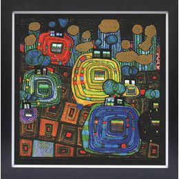 SONSTIGE Kunstdruck HUNDERTWASSER