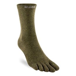 injinji Liner Crew Bekleidung Unisex gr&uuml;n