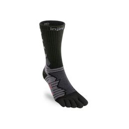 injinji Ultra Run Crew Bekleidung Unisex schwarz