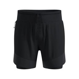 Odlo X-ALP Trail 6 Inch 2-in-1 Short Bekleidung Herren schwarz