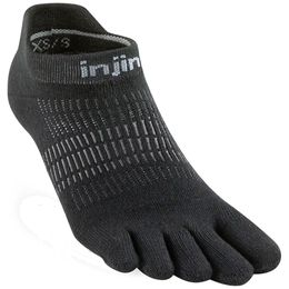 injinji Run Lightweight No-Show Bekleidung Damen schwarz