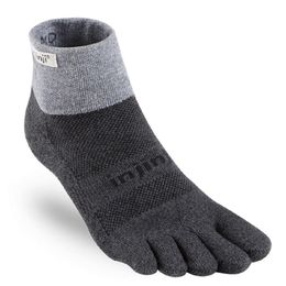 injinji Trail Midweight Mini Crew Bekleidung Herren grau