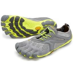 Vibram FiveFingers V-Run Schuhe Herren grau 40.0