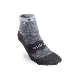 injinji Liner+Runner Mini-Crew Bekleidung Damen grau