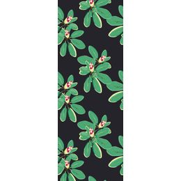 Vinyltapete queence "Amara", schwarz, B:0,9m L:2,5m, Vinyl, Tapeten, 90x250cm, selbstklebend, kinderleichte Anbringung,, Sticker