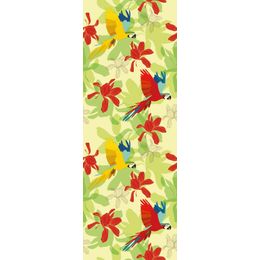 Vinyltapete queence "Harvey", bunt, B:0,9m L:2,5m, Vinyl, Tapeten, 90x250cm, selbstklebend, kinderleichte Anbringung,, Sticker