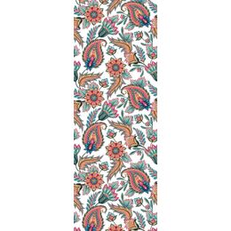 Vinyltapete queence "Marcia", bunt, B:0,9m L:2,5m, Vinyl, Tapeten, 90x250cm, selbstklebend, kinderleichte Anbringung,, Sticker