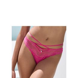 Lascana Tanga pink Gr. 40/42 f&uuml;r Damen