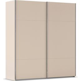 Schwebet&uuml;renschrank Rauch "Kleiderschrank Schrank Garderobe Schlafzimmerschrank CONTIDO", beige (beige (champagner)), B:201cm H:223cm T:68cm, Holzwerkstoff, Schr&auml;nke, Schwebet&uuml;renschrank, aus hochwertigem Material in 6 Breiten 2 Griff-Farben MADE IN GERMANY