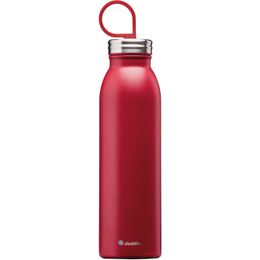 Isolierflasche Aladdin "Chilled Thermavac", rot, H:28cm, Edelstahl, Trinkflaschen, Isolierflasche, auslaufsicher, Edeltahl in Trendfarben, 0,55 ml