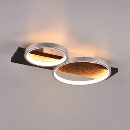 Trio Leuchten Medera LED Deckenleuchte 2 Lichtquellen, 643810287,