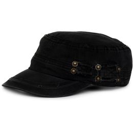 styleBREAKER "Military Cap im used Look" 1 Stk.
