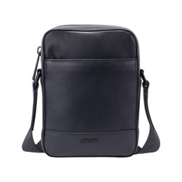 JOOP! Schultertasche JOOP "manciano rafael shoulderbag xsvz", Herren, Gr. B/H/T: 13,5cm x 18,5cm x 5cm, schwarz, Rindsleder, Taschen Schultertasche