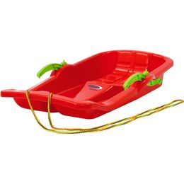 Bob Jamara "Snow Play Bob Karol 80 cm, mit Bremse", rot, Schlitten, KinderB:41cm H:13cm L:80cm, Kunststoff, B:41cm H:13cm L:80cm