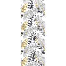 Vinyltapete queence "Eleonora", wei&szlig;, B:0,9m L:2,5m, Vinyl, Tapeten, 90x250cm, selbstklebend, kinderleichte Anbringung,, Sticker