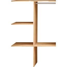 Inneneinteilung Home Affaire "passend zu den Kleiderschr&auml;nken Ambroise & Azelie", braun (wildeiche), B:98cm H:150cm T:58cm, Massivholz, Schrankinneneinteiler, Kleiderschrank-Zubeh&ouml;r Schrank-Zubeh&ouml;r