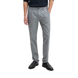 Marc O'Polo Chinohose MARC O'POLO "mit Bundfalten-Details", Herren, Gr. 31, L&auml;nge 32, light blau, Obermaterial: 97% Baumwolle, 3% Elasthan, unifarben, figurbetont normal, Hosen Chinohose
