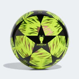 Fu&szlig;ball adidas Performance "UEFA CHAMPIONS LEAGUE FINAL CLUB" Gr. 5, solar gelb, schwarz, B&auml;lle, 5, 0,4 g, Synthetik, Champions League, B:22,3cm H:17,3cm T:22cm