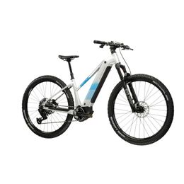 E-Bike KROSS "Influx Hybrid 5.0 21,3Ah / 800 Wh 29 Zoll silber 12 G&auml;nge 2026" Gr. 41, silber, schwarz, Elektrofahrr&auml;der, 41cm, 29 Zoll (73,66cm), BOSCH PERFORMANCE LINE CX 36 V/250 W, Mittelmotor