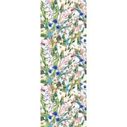 Vinyltapete queence "Grace", bunt, B:0,9m L:2,5m, Vinyl, Tapeten, 90x250cm, selbstklebend, kinderleichte Anbringung,, Sticker