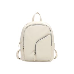 Emily & Noah Rucksack EMILY & NOAH "Rucksack E&N Tours RUE 09", Herren, Gr. B/H/T: 28cm x 32cm x 13,5cm, beige (ceramics 404), Obermaterial: 70% PVC PVC. 30% Polyurethan PU., Rucks&auml;cke Rucksack