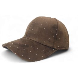 styleBREAKER "Samt Baseball Cap mit Strass" 1 Stk.