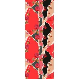 Vinyltapete queence "Mika", bunt, B:0,9m L:2,5m, Vinyl, Tapeten, 90x250cm, selbstklebend, kinderleichte Anbringung,, Sticker