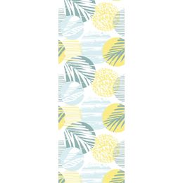 Vinyltapete queence "Glenn", bunt, B:0,9m L:2,5m, Vinyl, Tapeten, 90x250cm, selbstklebend, kinderleichte Anbringung,, Sticker